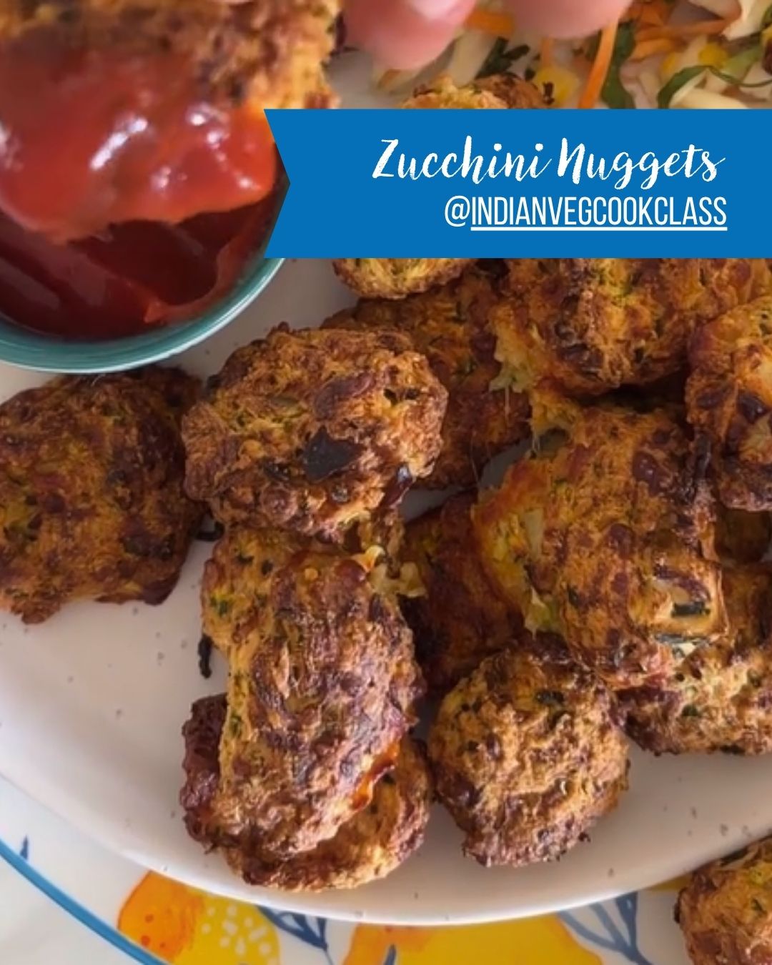 Zucchini Nuggets Recipe Made Using GF Oat Flour – GF Oats Australia
