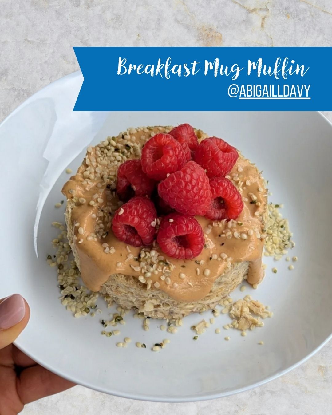 Easy Breakfast Mug Muffin Recipe using GF Oats – GF Oats Australia