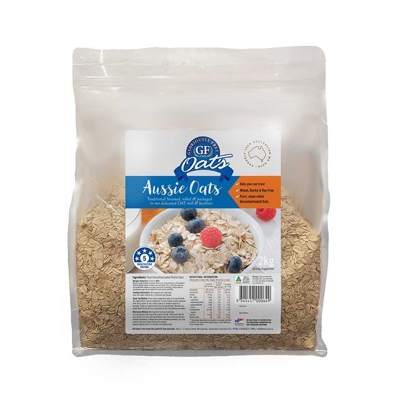 Aussie Traditional Oats – GF Oats Australia