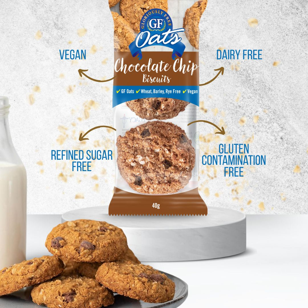 Biscuit Starter Pack – GF Oats Anzac Biscuit & Chocolate Chip – GF Oats ...