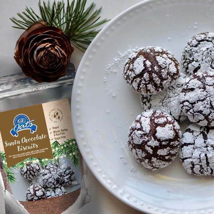 Santa Chocolate Biscuits Premix – GF Oats Australia